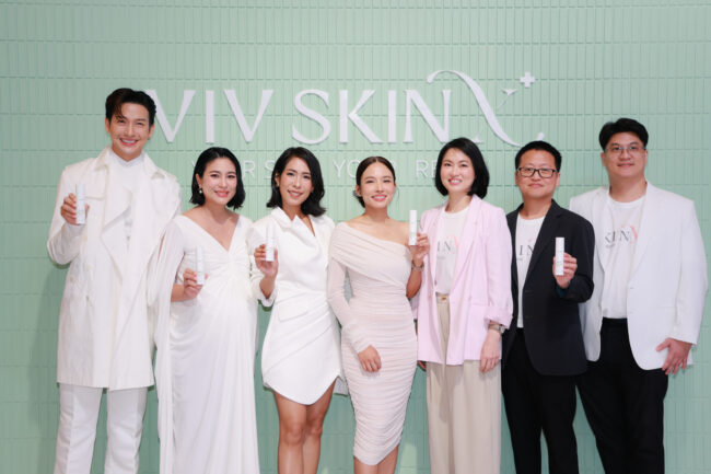 “วิฟ สกิน” (VIV SKIN) โดยคุณจุ๋ย วรัทยา ร่วมกับ “SkinX” พร้อมทีมแพทย์ ...